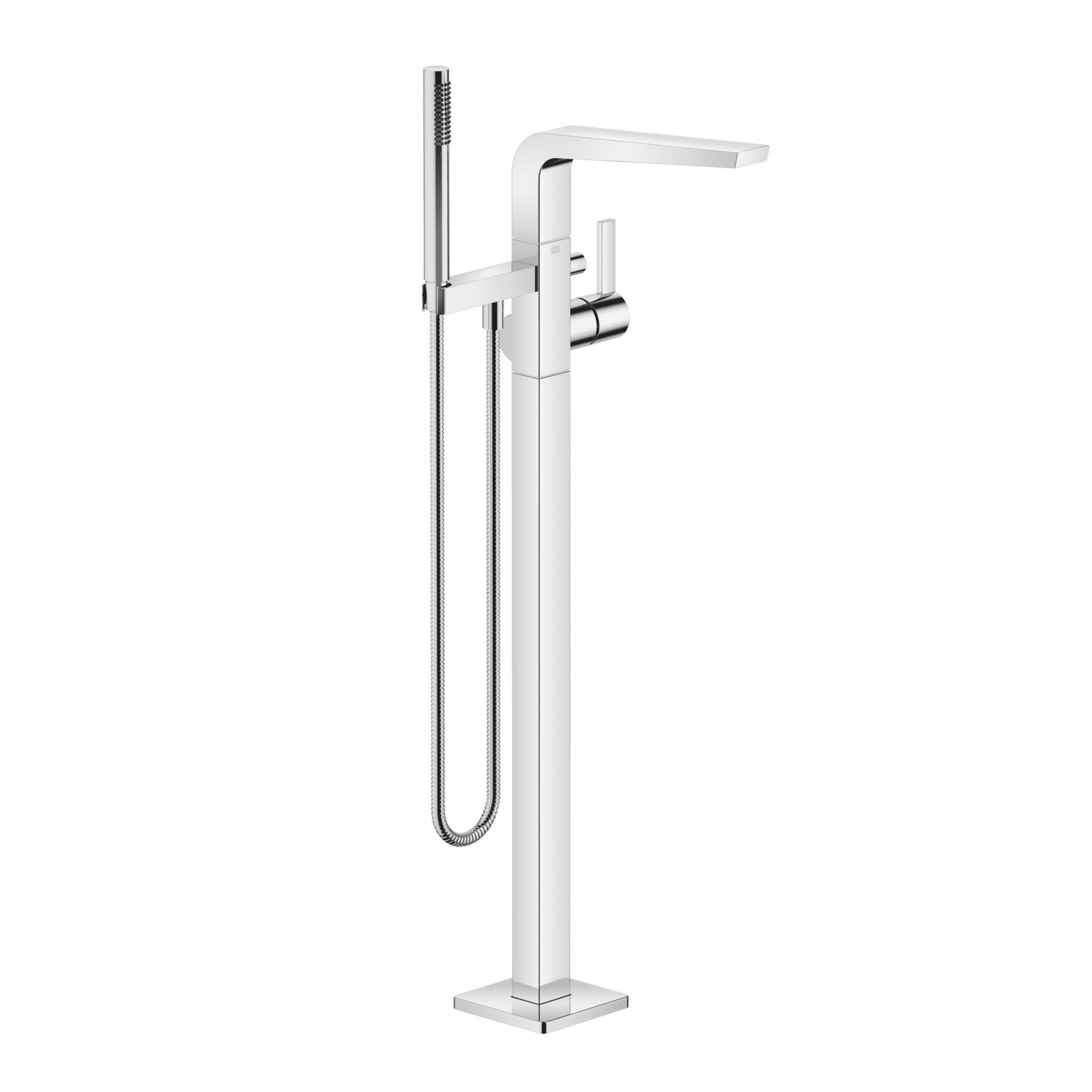 CL.1 Freestanding Bath Mixer With Stand Pipe With Hand Shower Set ...